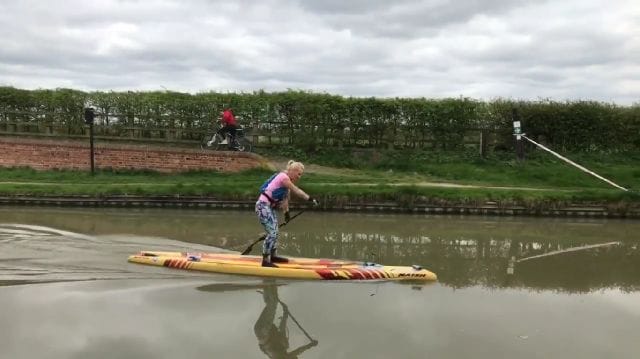 Joanne Hamilton-Vale Beats 24-Hour Guinness World Record | TotalSUP