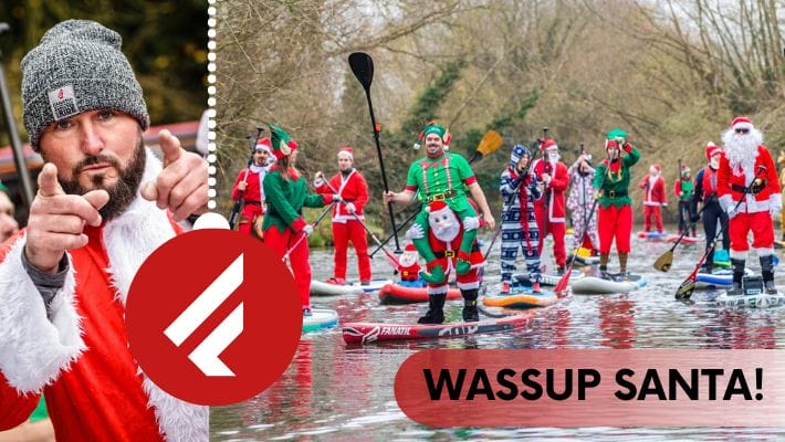 Fanatic UK Charity Santa SUP is set to see a record number of paddlers ...