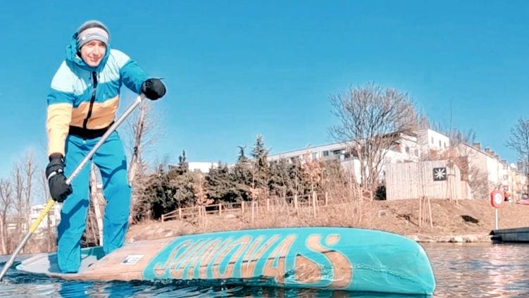 Austrian SUP Racer Christian Taucher signs with SUNOVA | TotalSUP