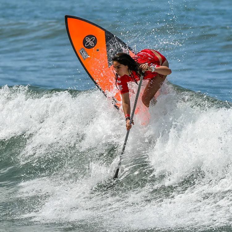 Vania Torres Olivieri and her Custom Infinity Surf SUPs | TotalSUP