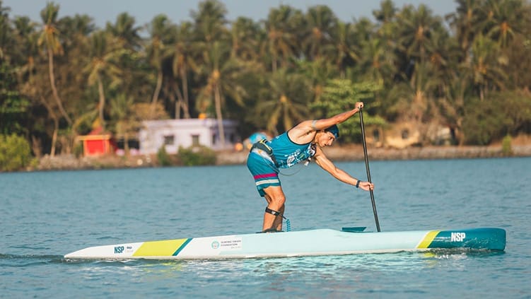Sensational 13.4 km/h – NSP rider Antonio Morillo triumps at the India Paddle Festival | TotalSUP